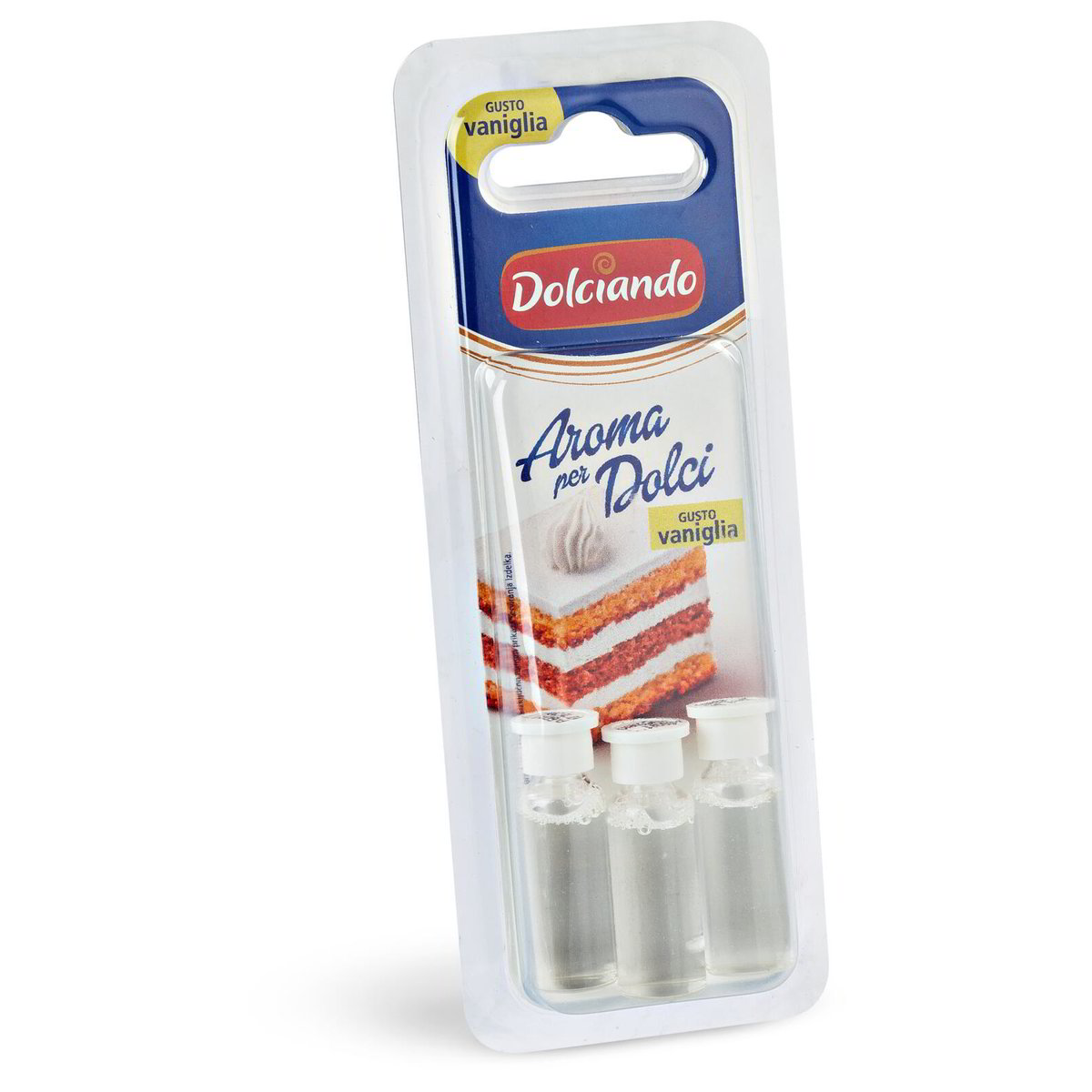 Aroma per dolci gusto vaniglia DOLCIANDO 15ml (3 x 5ml) in dettaglio ...