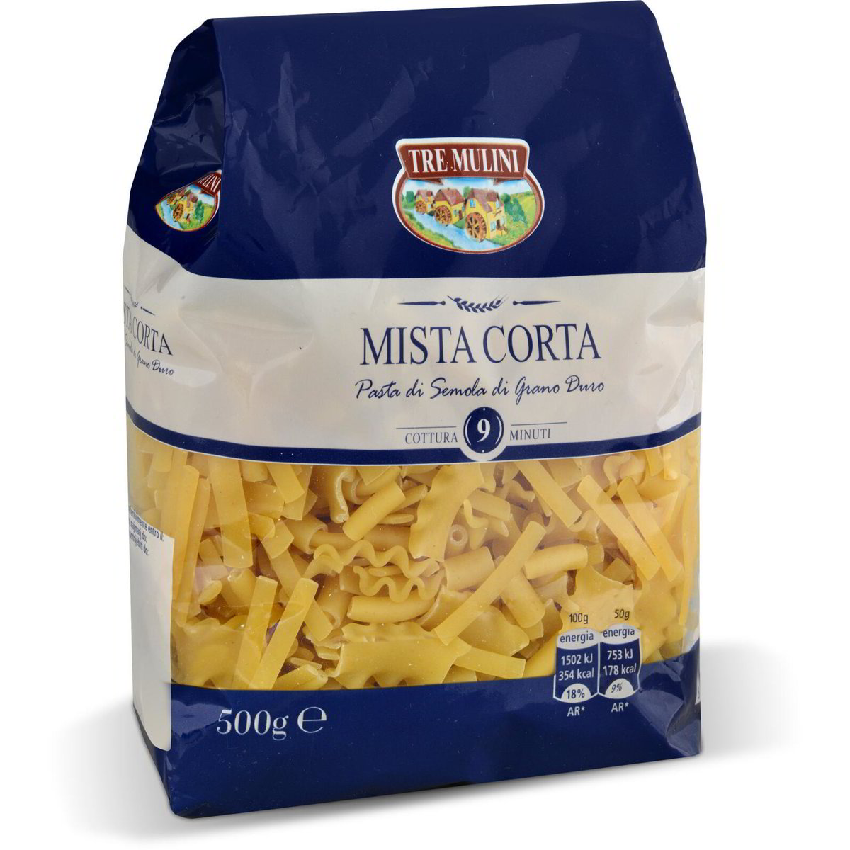Pasta mista corta TRE MULINI 500g in dettaglio | Eurospin Spesa Online