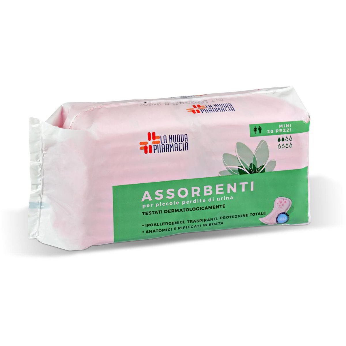 Assorbenti per piccole perdite di urina mini 20 pezzi LA NUOVA ...
