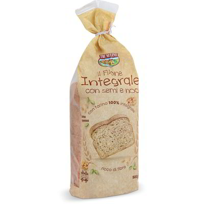 Filone integrale con semi e noci TRE MULINI 500g in dettaglio ...
