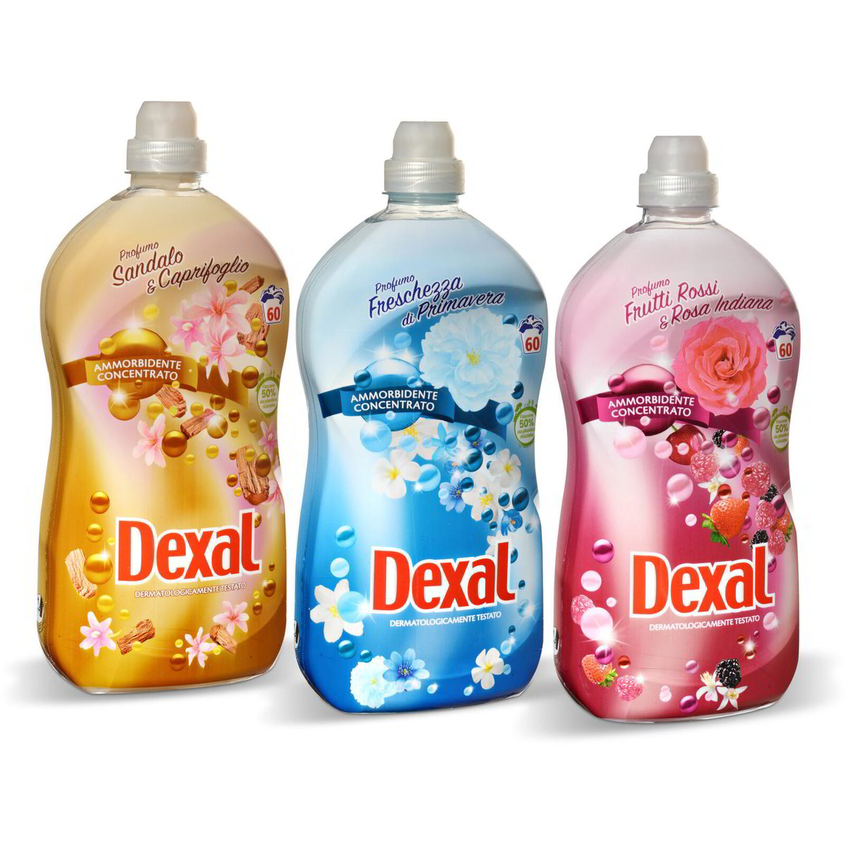 Ammorbidente concentrato varie profumazioni DEXAL 1,5l in dettaglio ...