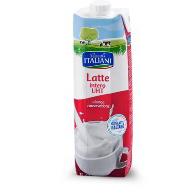 Latte intero UHT a lunga conservazione PASCOLI ITALIANI 1l in dettaglio ...
