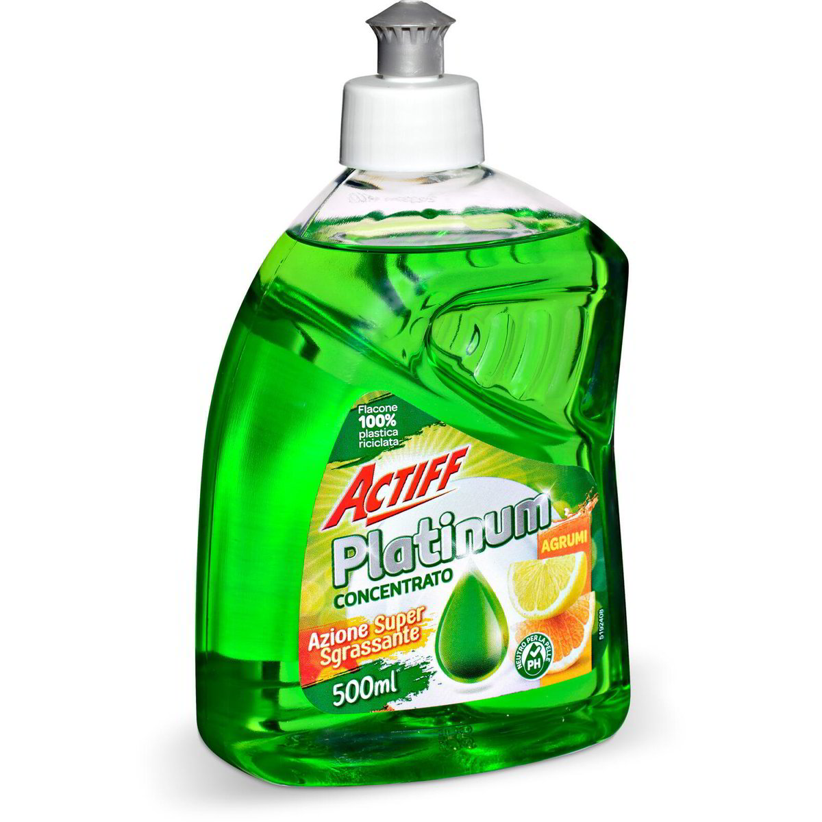Detersivo piatti concentrato platinum agli agrumi 500ml in dettaglio ...