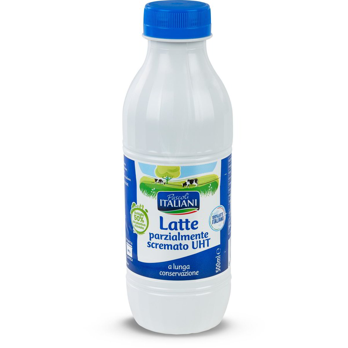 Latte parzialmente scremato UHT a lunga conservazione PASCOLI ITALIANI ...