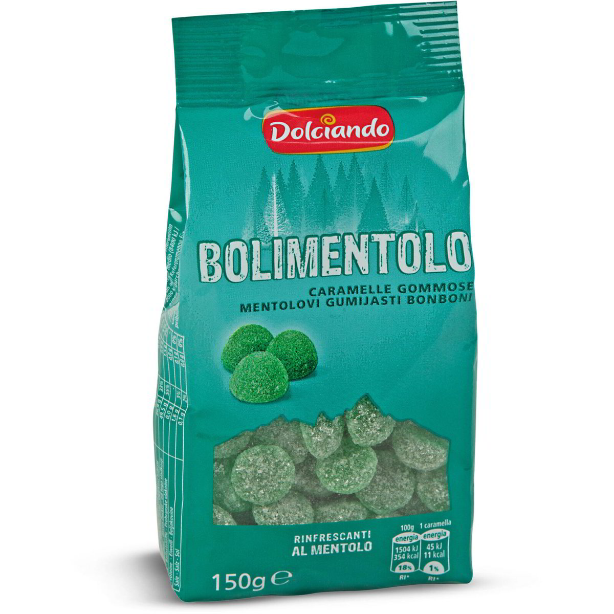 Caramelle bolimentolo DOLCIANDO 150g in dettaglio | Eurospin Spesa Online