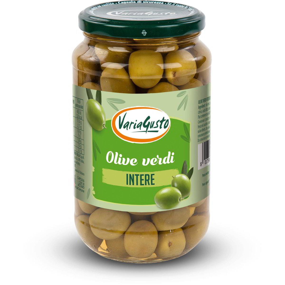 Olive verdi intere VARIAGUSTO 565g in dettaglio | Eurospin Spesa Online