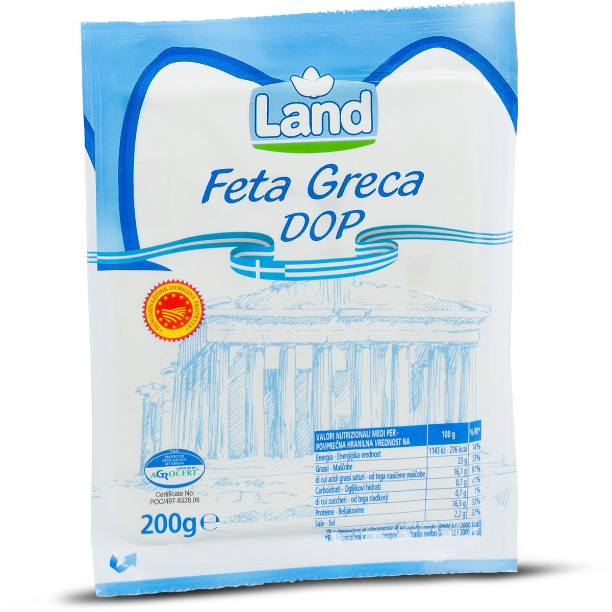 Formaggio Feta Greca DOP LAND 200g in dettaglio | Eurospin Spesa Online