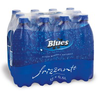 Acqua frizzante BLUES 500ml (12 x 500ml) in dettaglio | Eurospin Spesa ...