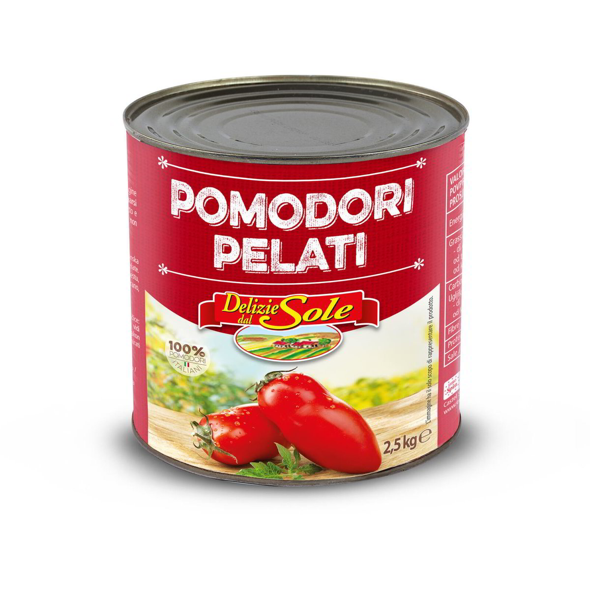 Pomodori pelati DELIZIE DAL SOLE 2,5kg in dettaglio | Eurospin Spesa Online