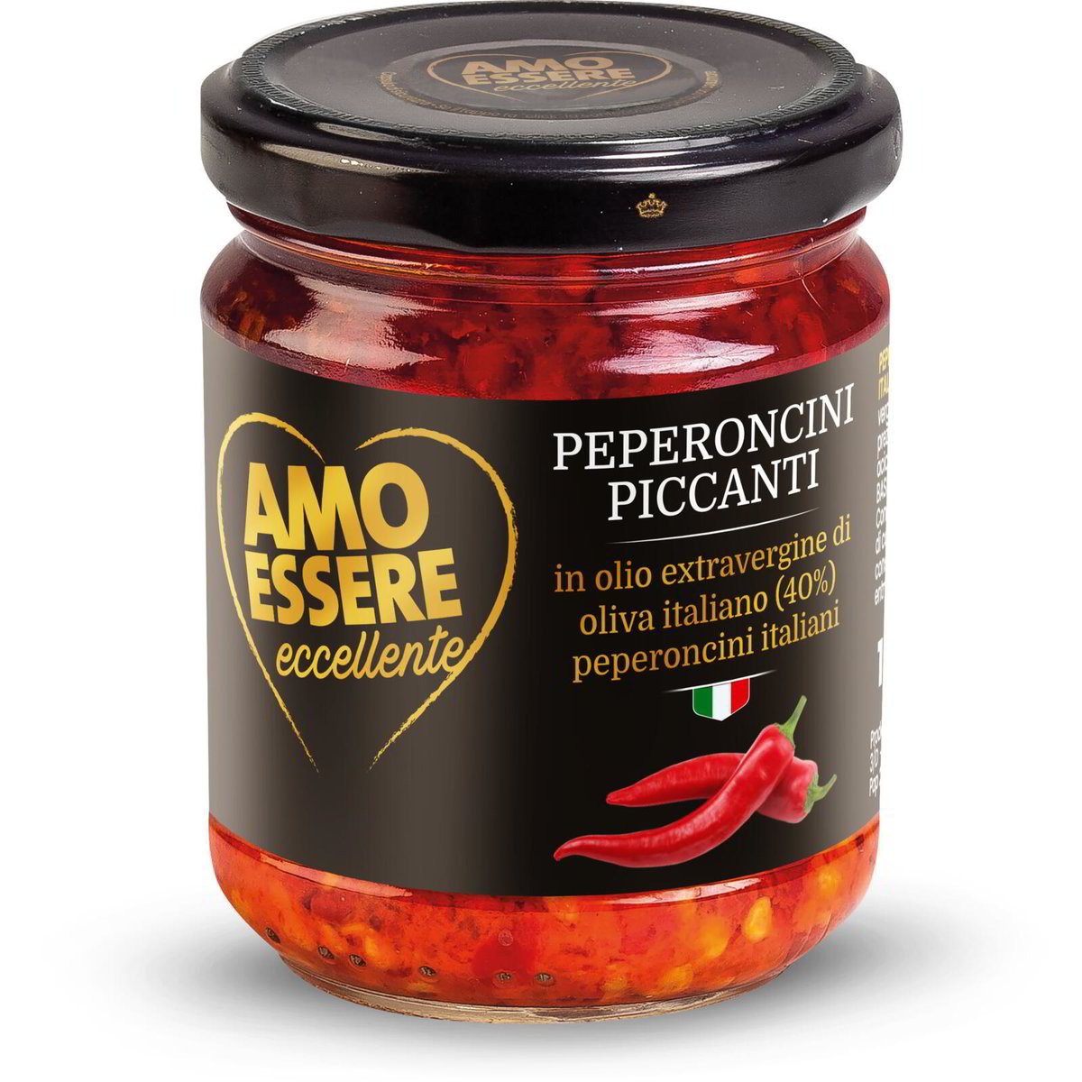 Peperoncini piccanti AMO ESSERE ECCELLENTE 125g in dettaglio | Eurospin ...