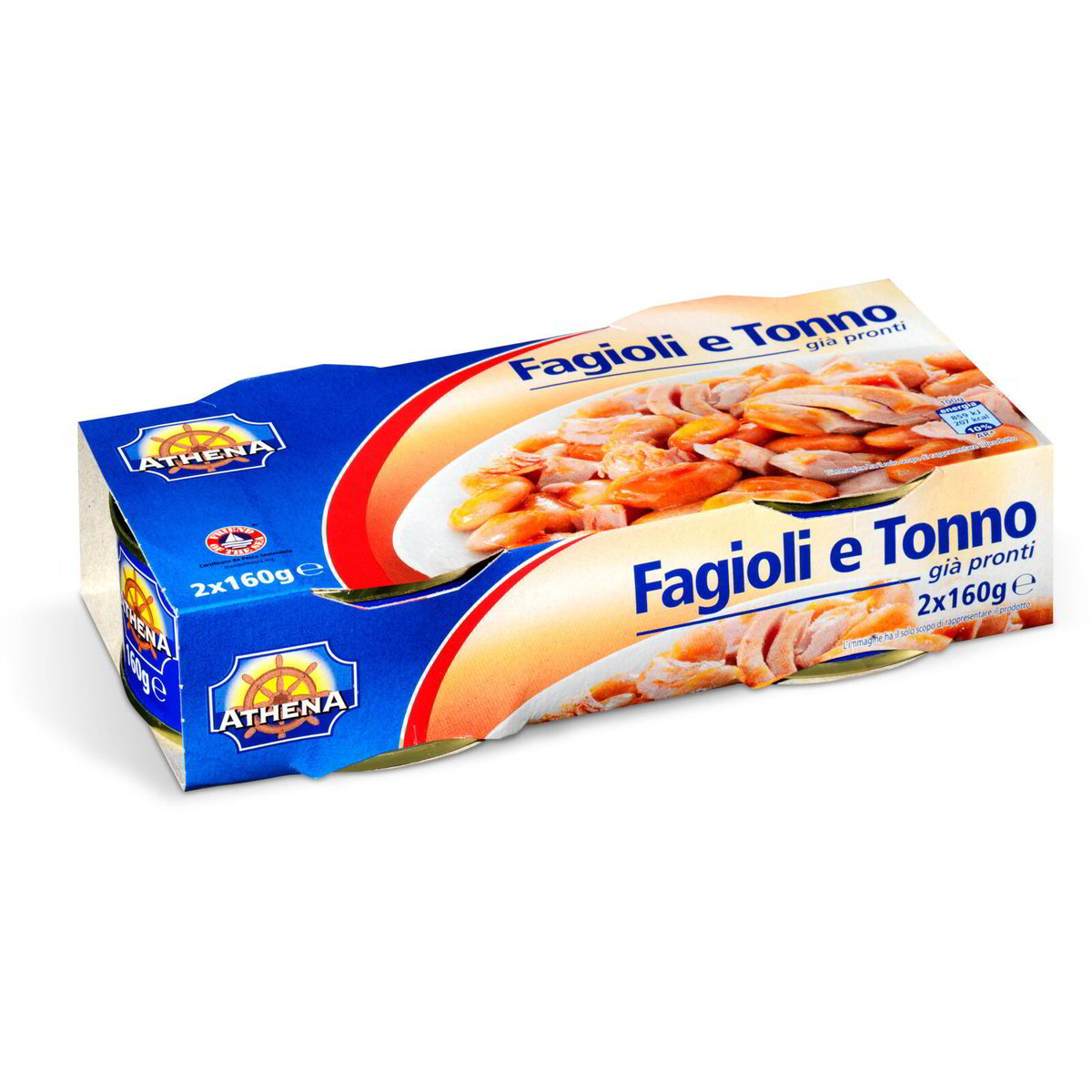 Fagioli e tonno ATHENA 320g (2 x 160g) in dettaglio | Eurospin Spesa Online