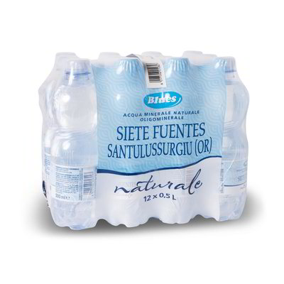Acqua naturale BLUES 6l (12 x 500ml ℮) in dettaglio | Eurospin Spesa Online
